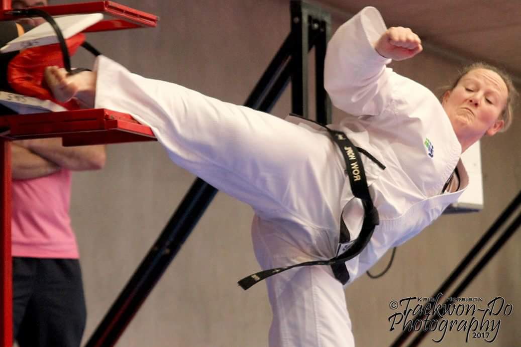 Power breaking with reverse turning kicks – TKD Talk